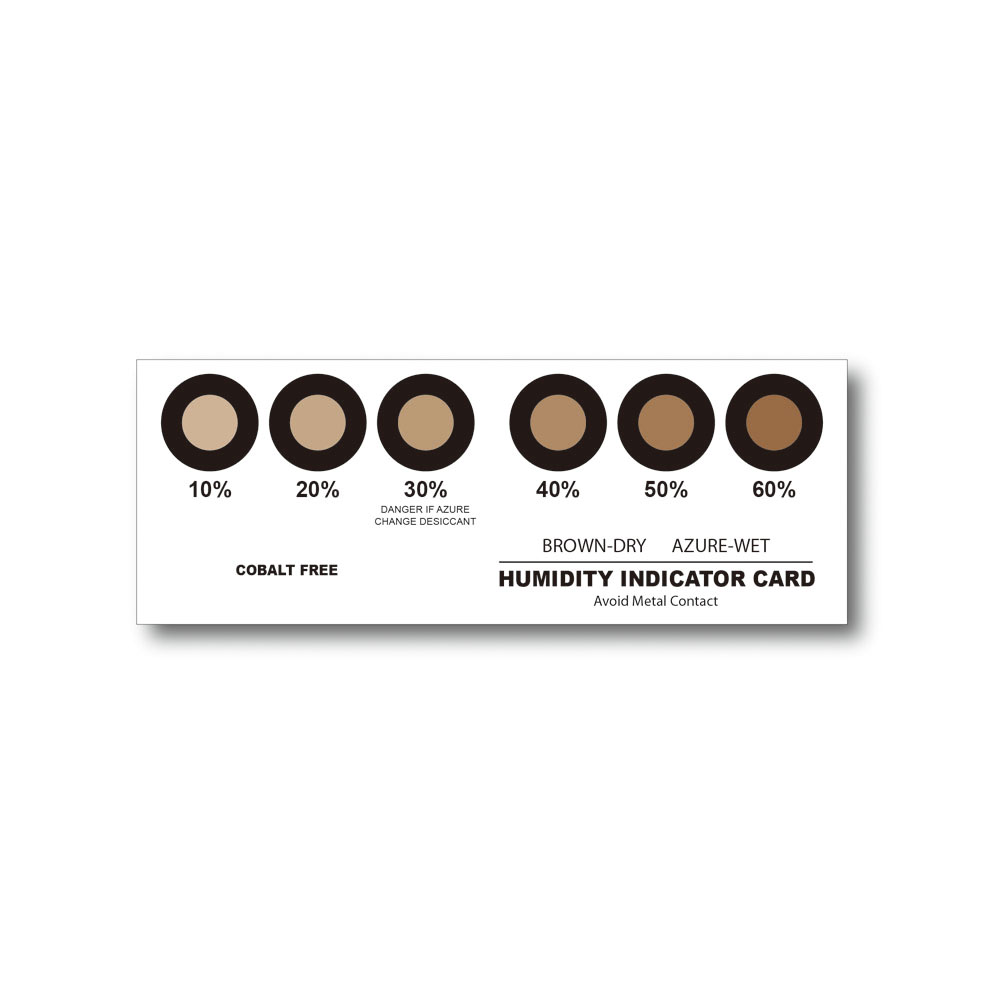 humidity indicator card humidity indicator paper/humidity indicator sheets