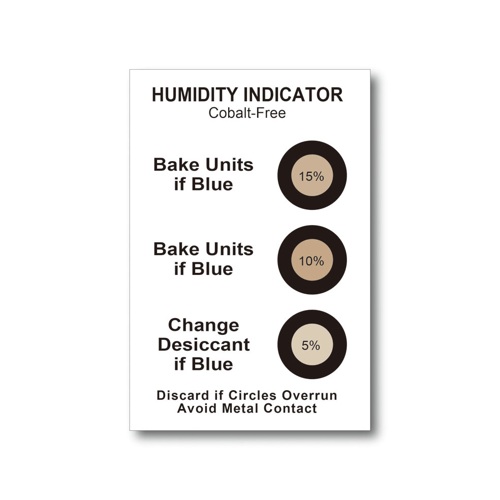 humidity indicator card humidity indicator paper/humidity indicator sheets