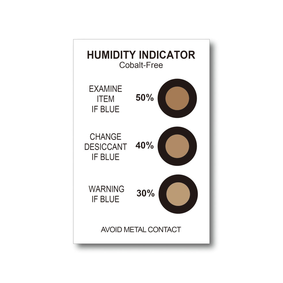 humidity indicator card humidity indicator paper/humidity indicator sheets