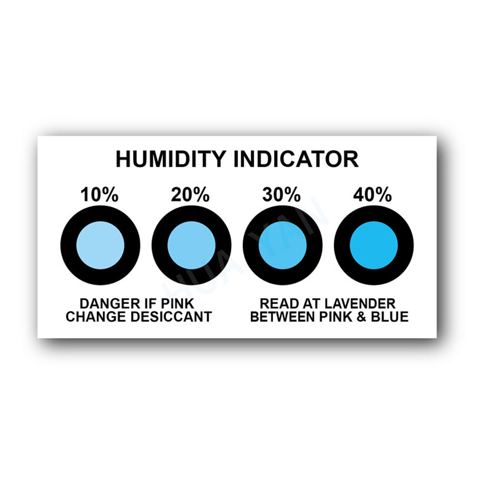 humidity indicator card humidity indicator paper/humidity indicator sheets
